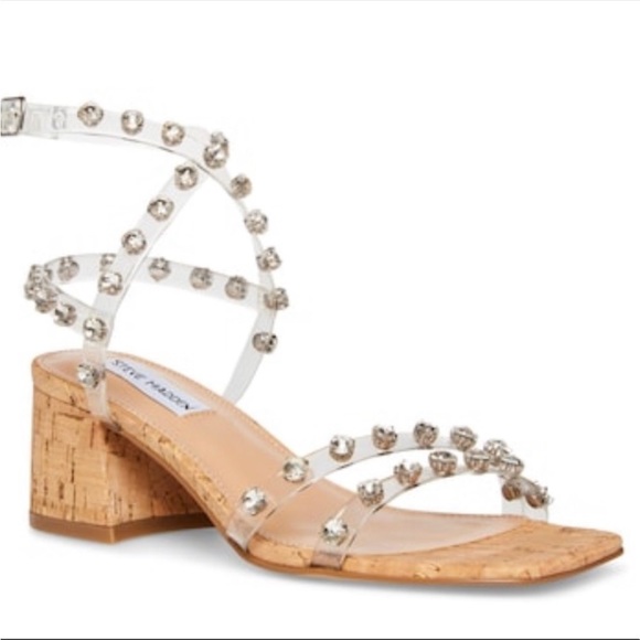Steve Madden | Shoes | Steve Madden Rhinestone Sandals | Poshmark